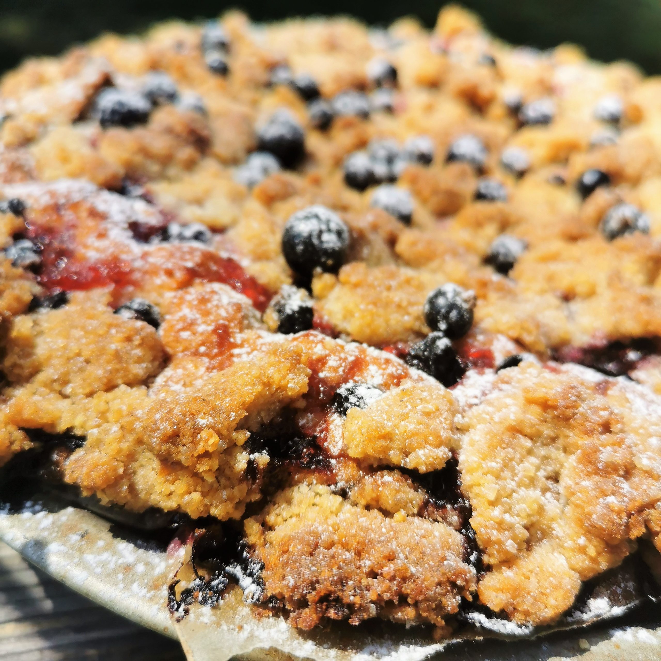 Gâteau au cassis style coffee cake | L' Or en chef